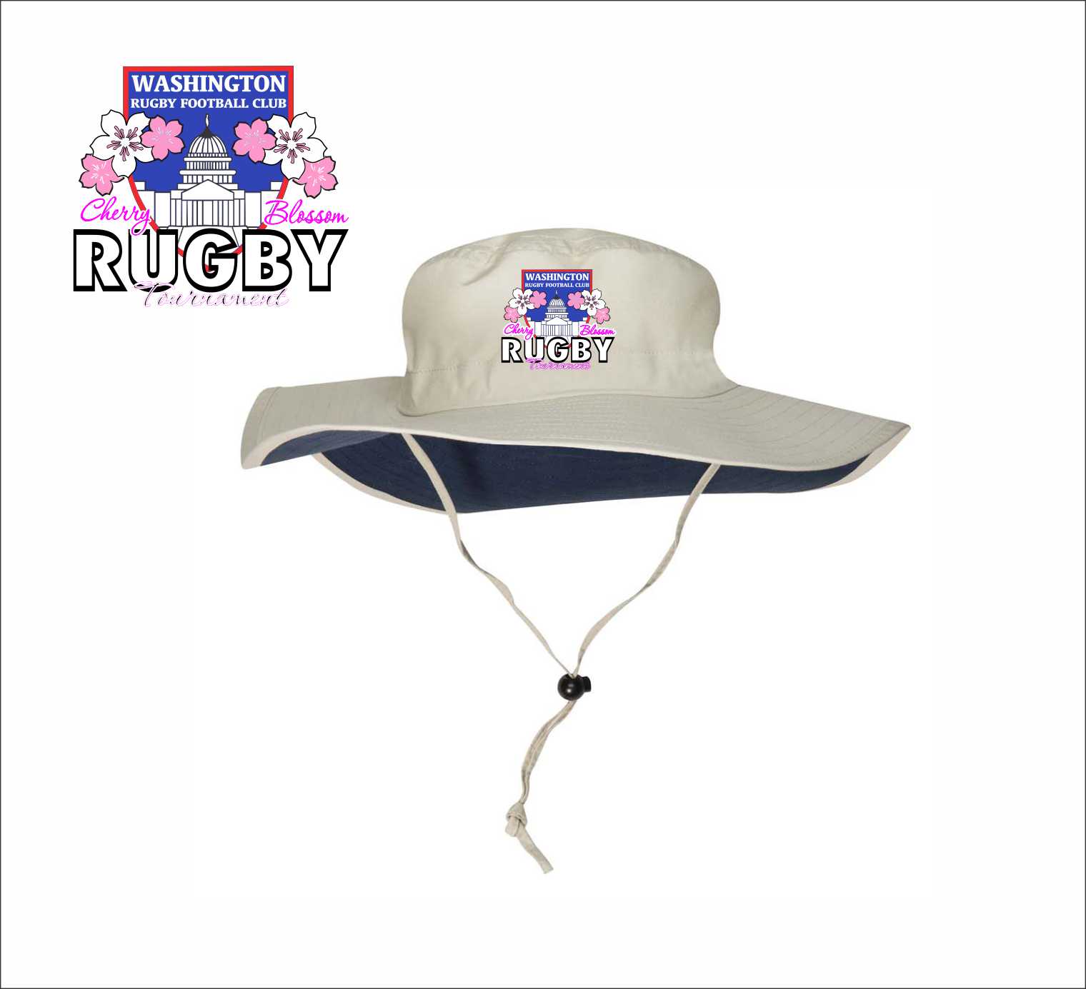 Cherry Blossom Outback Bucket hat | Wild Haggis Sports | Team Store