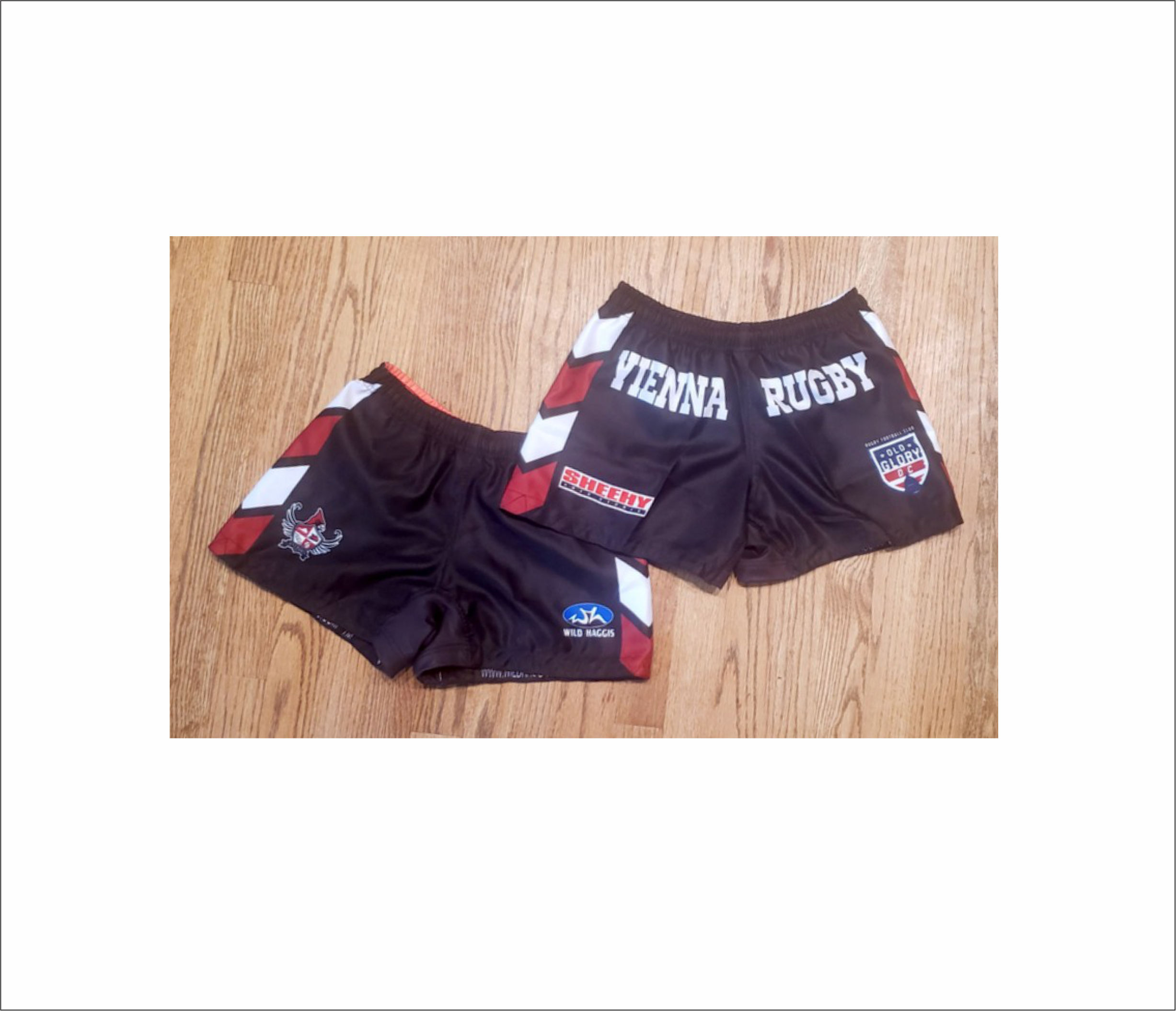 Vienna Game rugby shorts | Wild Haggis Sports | Team Store