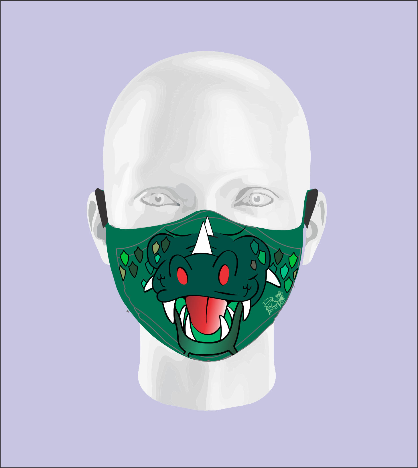 Custom FFX Villa face Mask | Wild Haggis Sports | Team Store